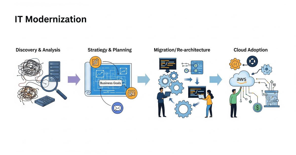 Phases of the modernization process